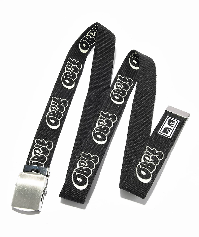 Obey Graffiti Black Web Belt at Mall of America® in Bloomington, MN