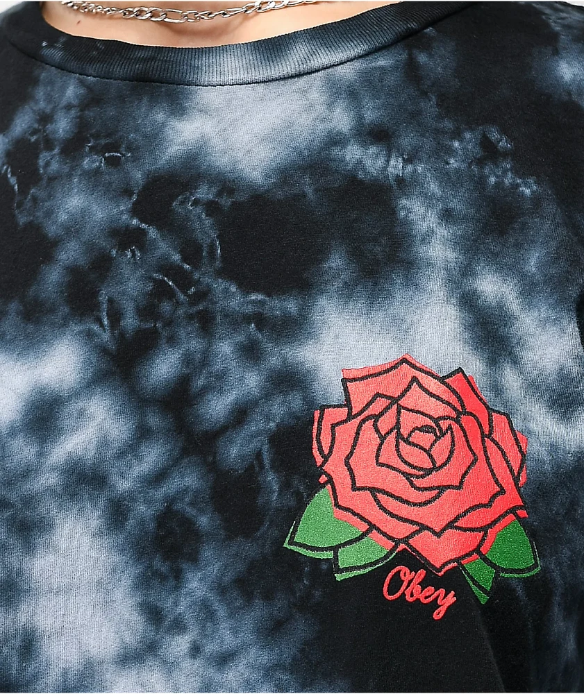Obey Rosa Riot Black & White Tie Dye T-Shirt at Mall of America® in ...