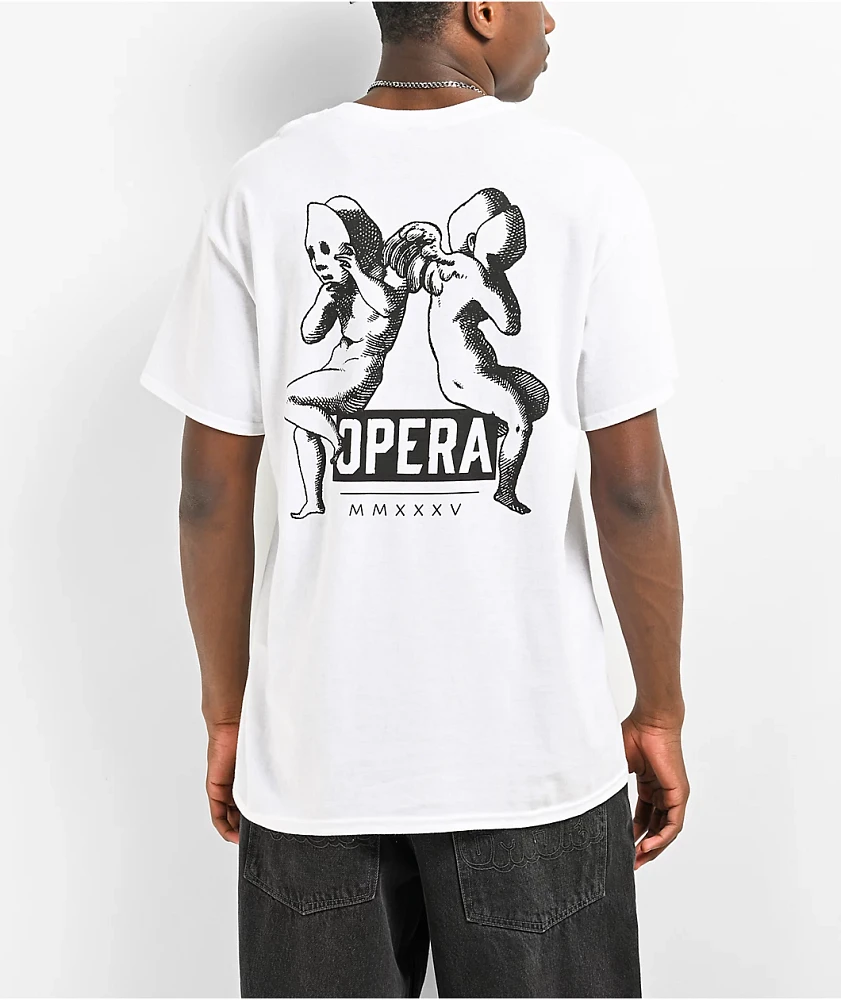 Opera Angels White T-Shirt | Hamilton Place