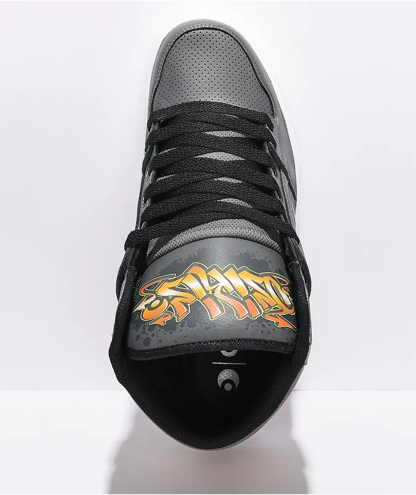 Osiris Clone Sweyda Charcoal & Orange Skate Shoes | Mall of America®