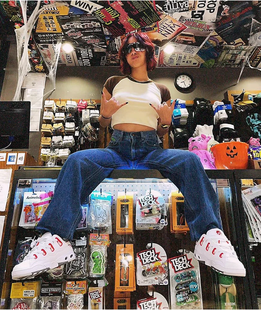 Osiris D3 OG White, Red & Grey Skate Shoes D3 at Mall of America® in ...