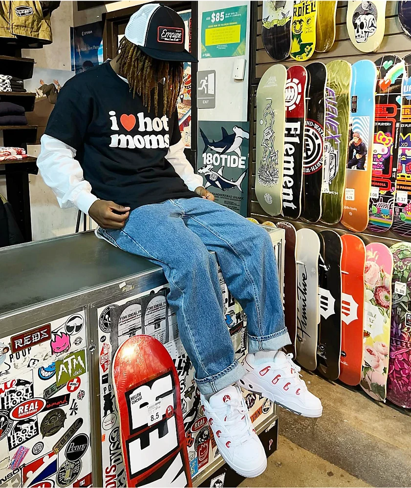 Osiris D3 OG White, Red & Grey Skate Shoes D3 at Mall of America® in ...