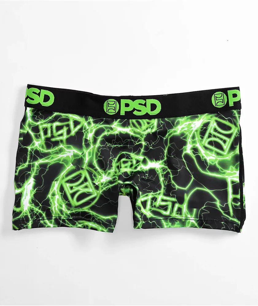 PSD Electricity Black Boyshort Underwear | Hamilton Place