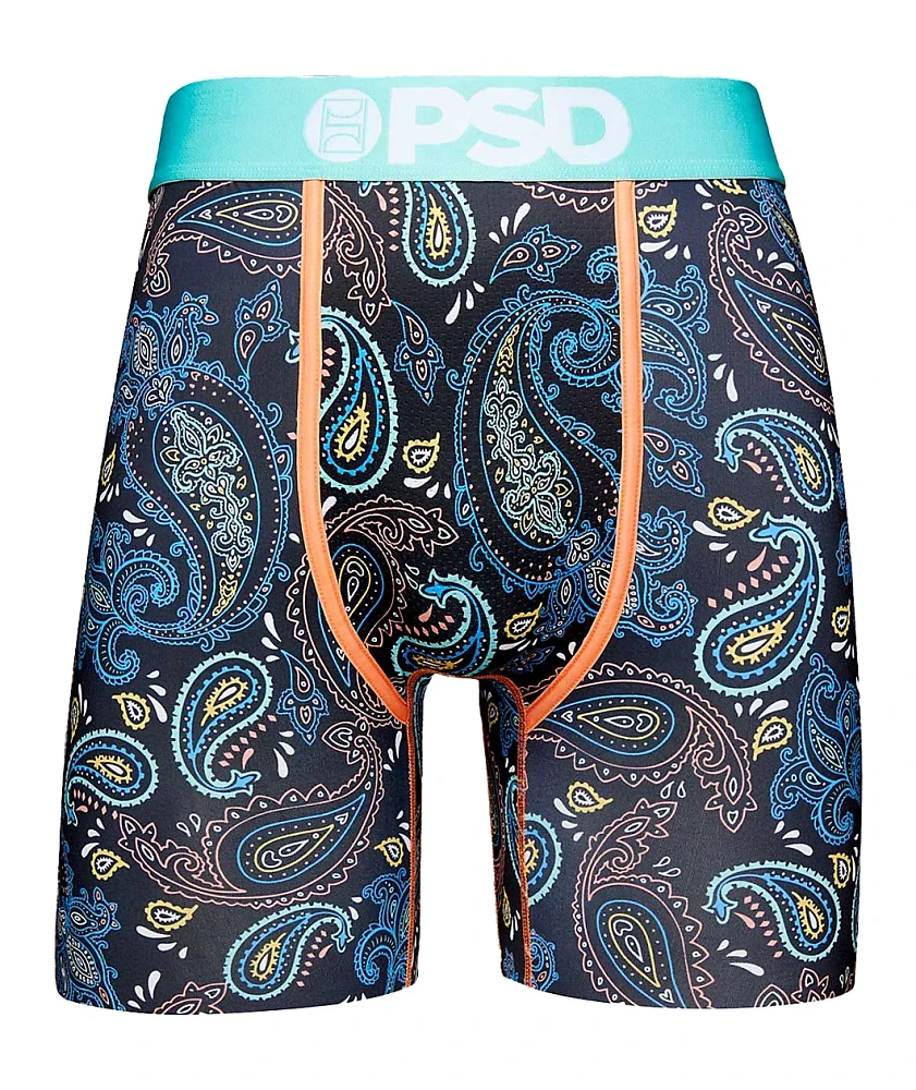 PSD Paisley Park Blue Boxer Briefs | Hamilton Place