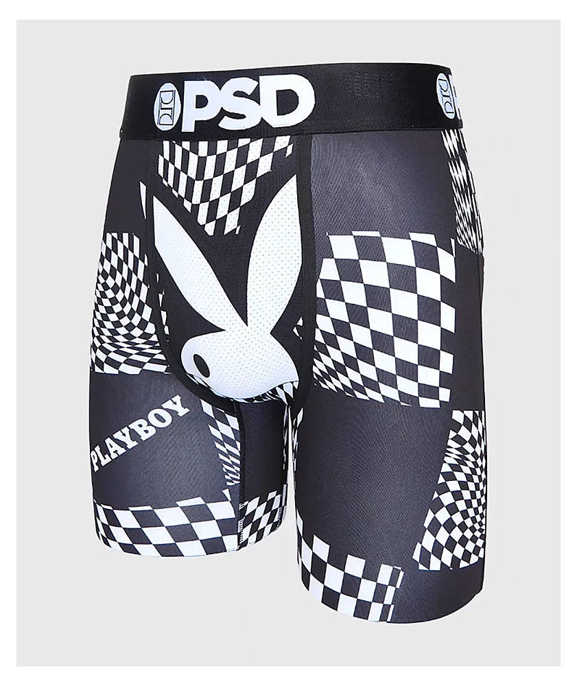 PSD Playboy Warp Checkered Boxer Briefs | Mall of America®