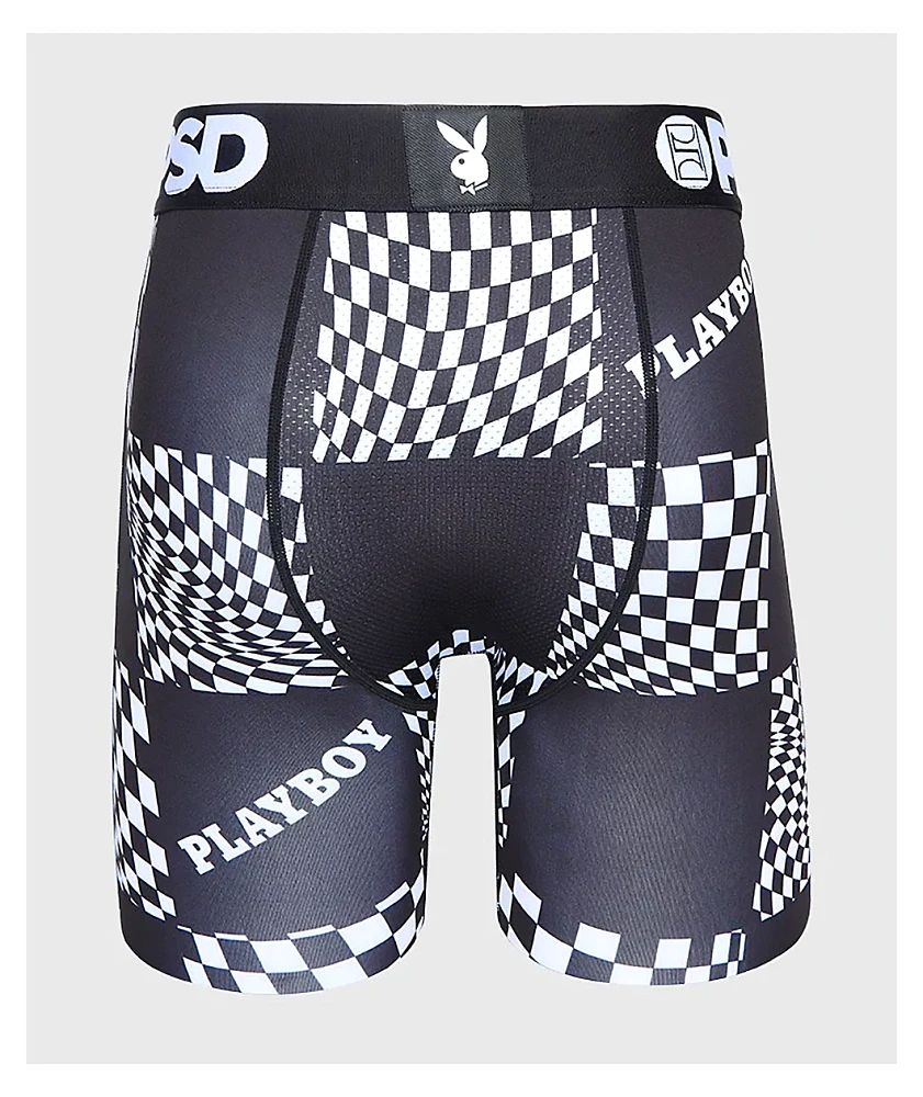 PSD Playboy Warp Checkered Boxer Briefs | Mall of America®