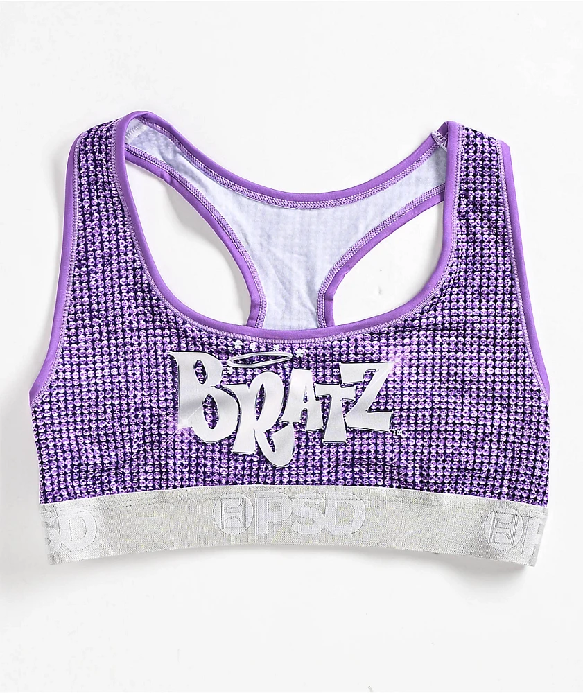 PSD x Bratz Ice Purple Sports Bra | Hamilton Place