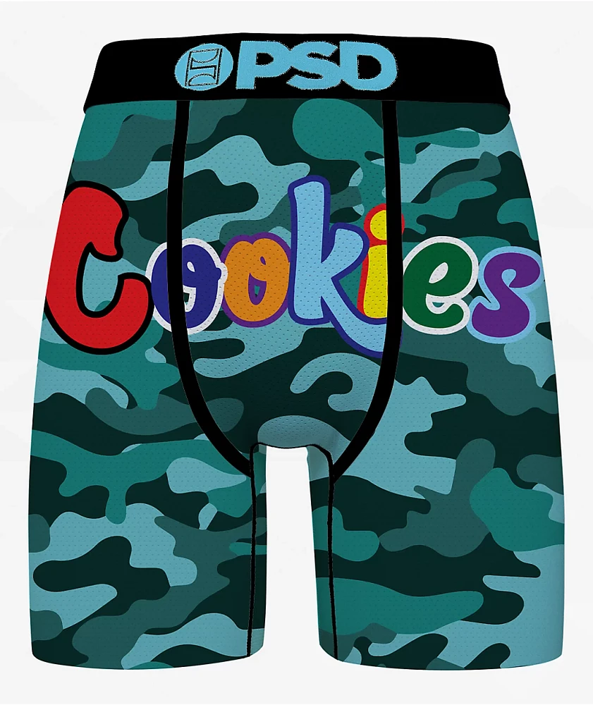 PSD x Cookies Blue Camo Boxer Briefs | Hamilton Place