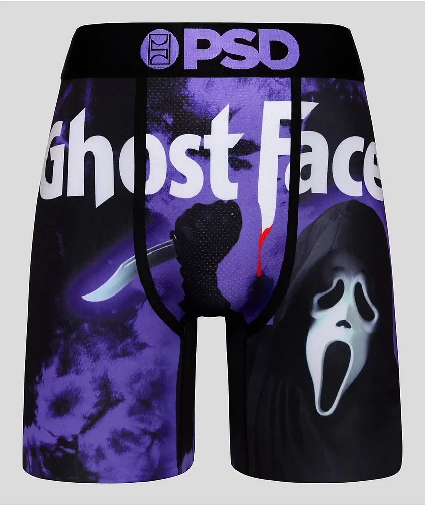 PSD x Ghost Face Void Black Boxer Briefs | Hamilton Place