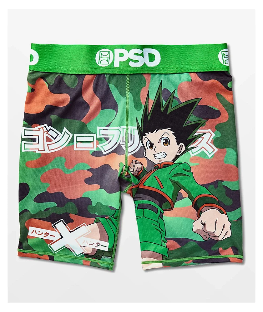 PSD x Hunter x Hunter Gon Camo Bike Shorts | Hamilton Place