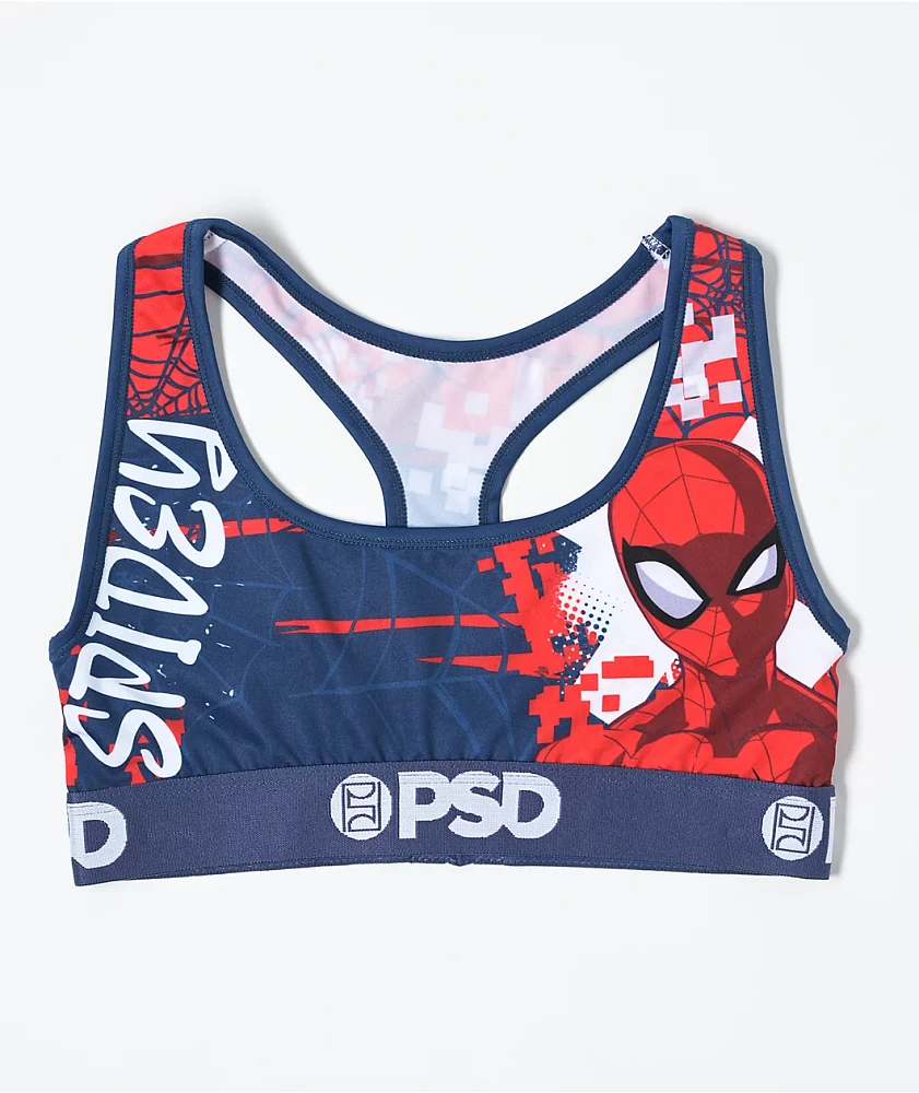 PSD x Marvel Spider-Man Senses Sports Bra | Hamilton Place