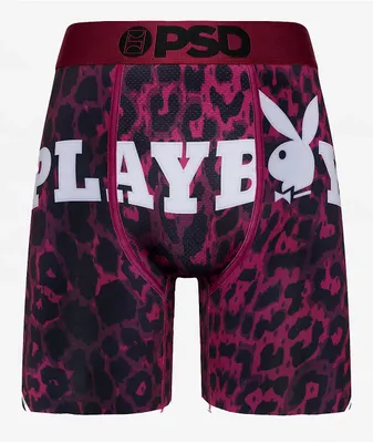PSD x Playboy Red Silk Boxer Briefs | Hamilton Place