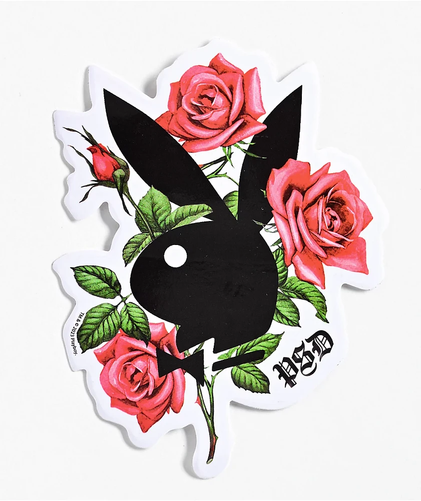 PSD x Playboy Roses Sticker at Hamilton Place in Chattanooga, TN