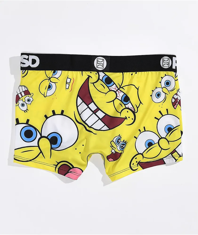 PSD x Spongebob Faces Boyshort Underwear | Mall of America®