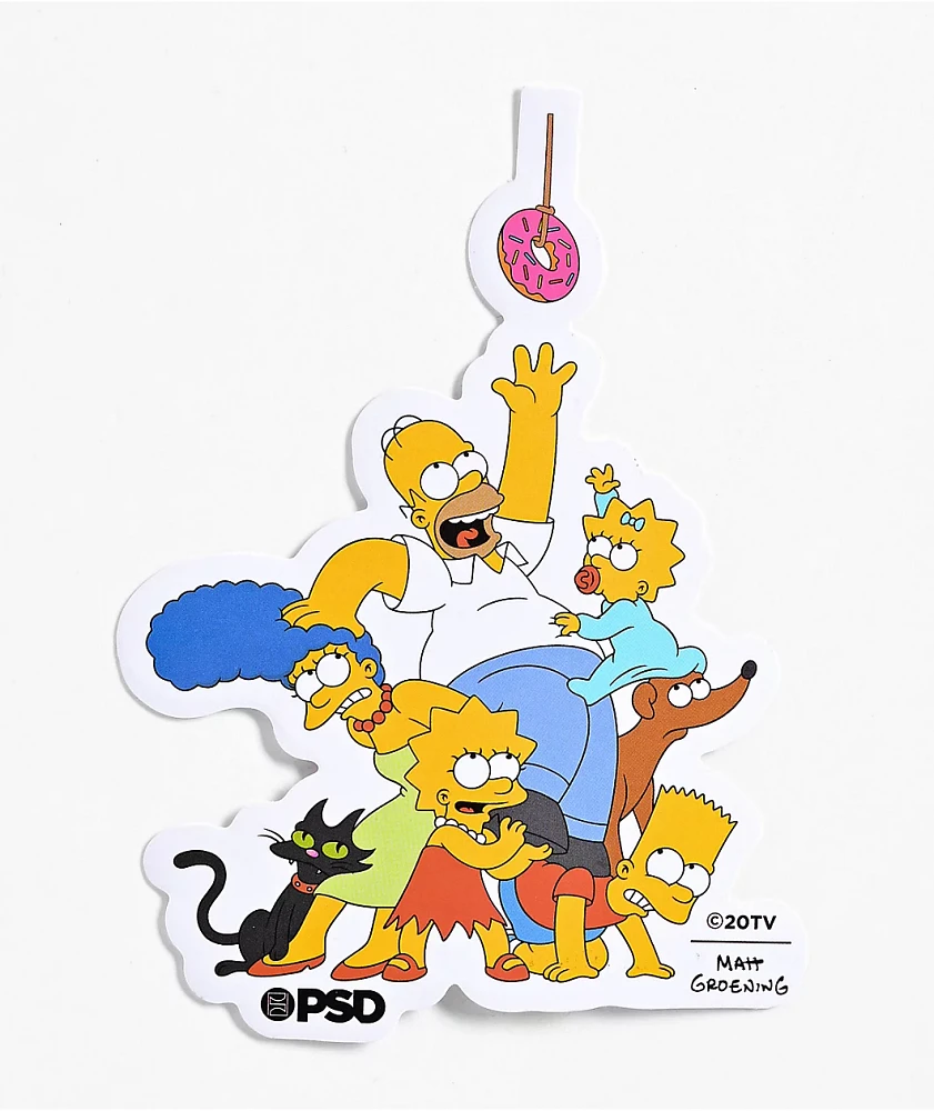 PSD x The Simpsons Doh Nuts Sticker at Mall of America® in Bloomington, MN
