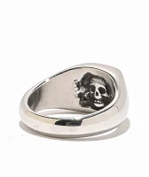 Personal Fears x American Psycho PB Silver Signet Ring | Hamilton Place