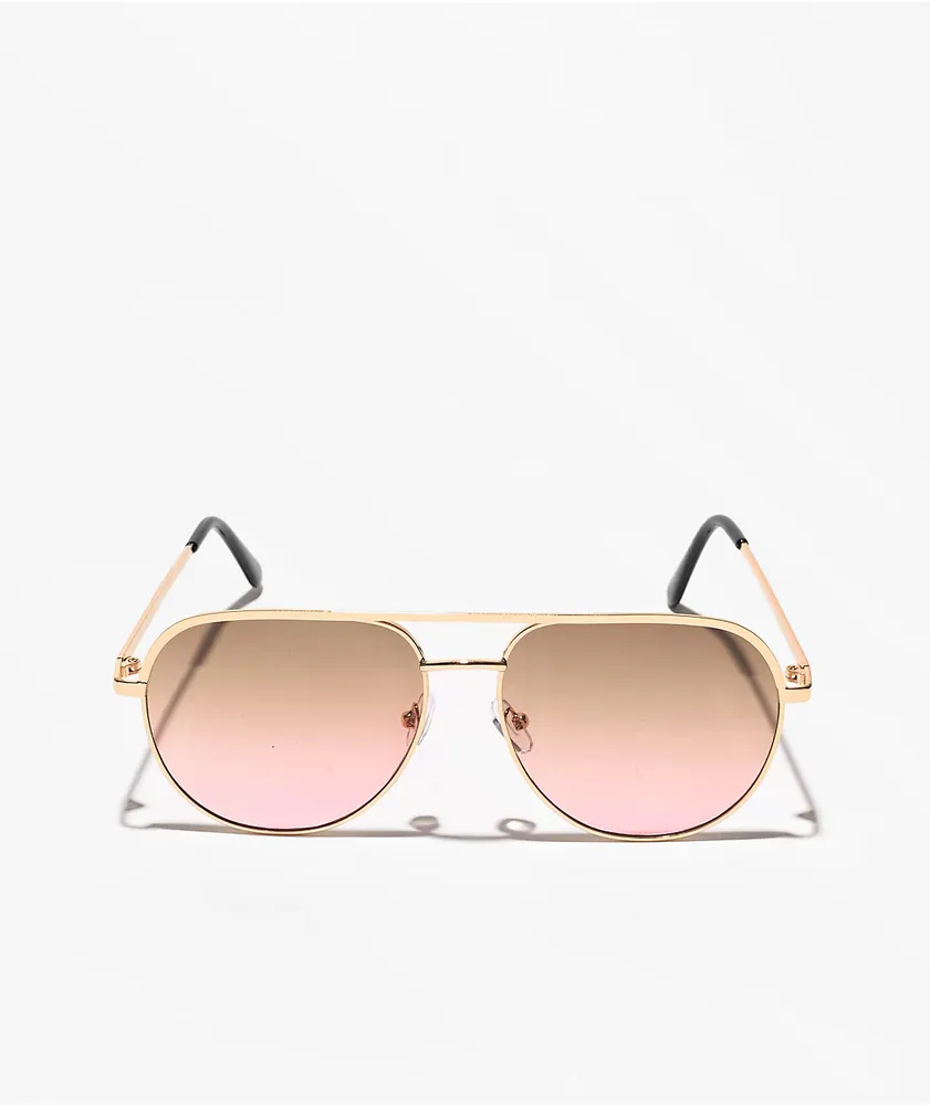 Empyre Pink Rose Gradient Sunglasses at Mall of America® in Bloomington, MN