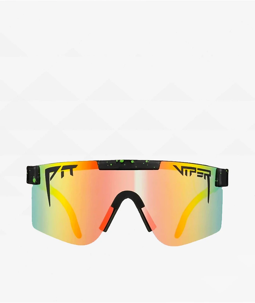 Pit Viper Monster Bull Single Wide Black Polarized Sunglasses | Mall of ...