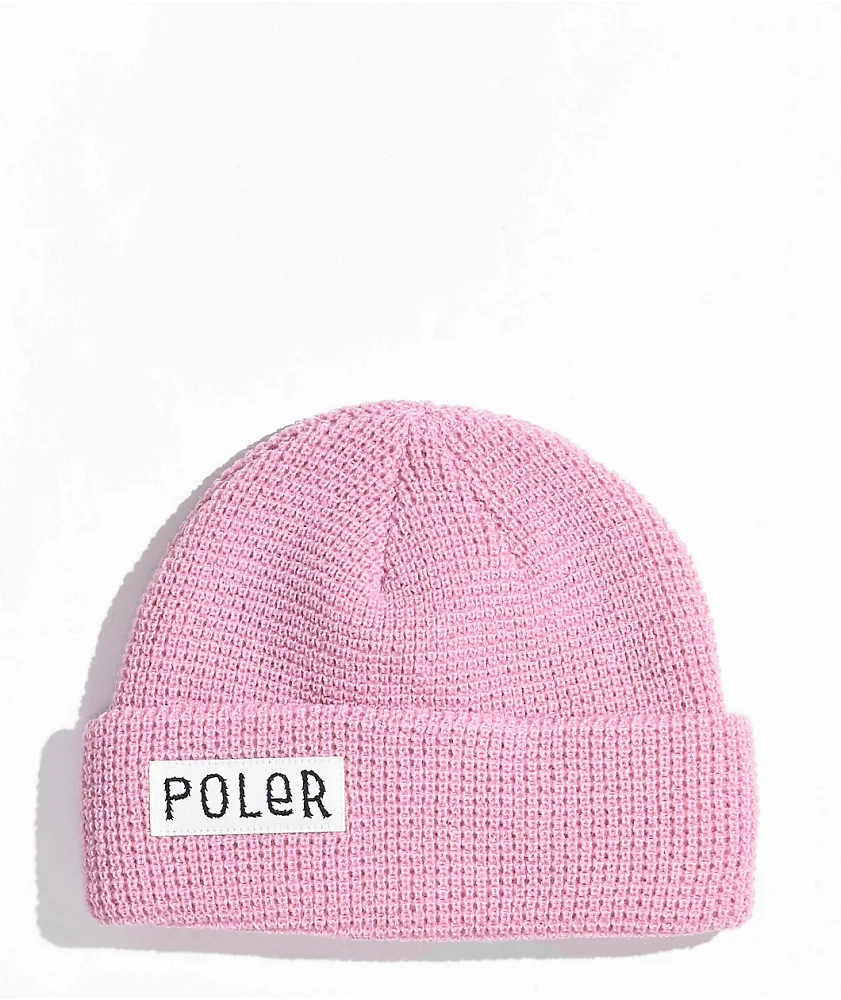 Poler Workerman Pink Beanie | CoolSprings Galleria