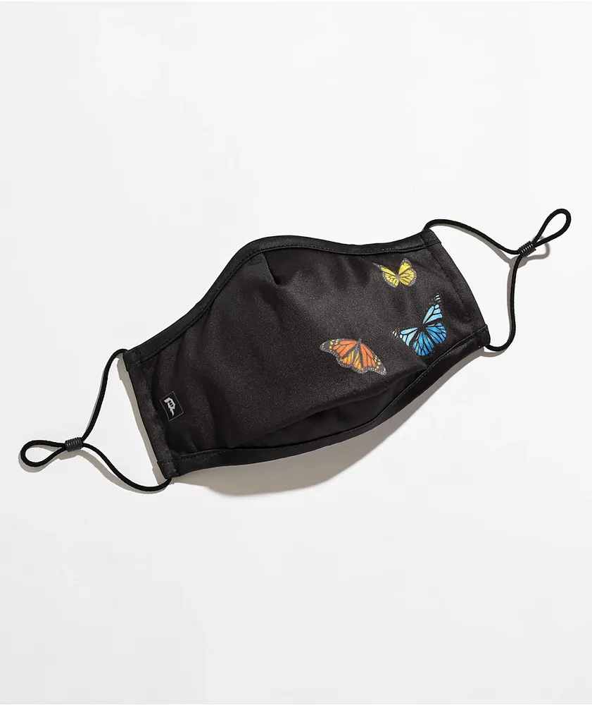 Primitive Butterfly Black Face Mask | Hamilton Place