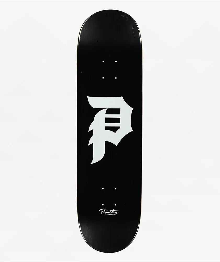 Primitive Dirty P Core Black 8.5" Skateboard Deck | Hamilton Place