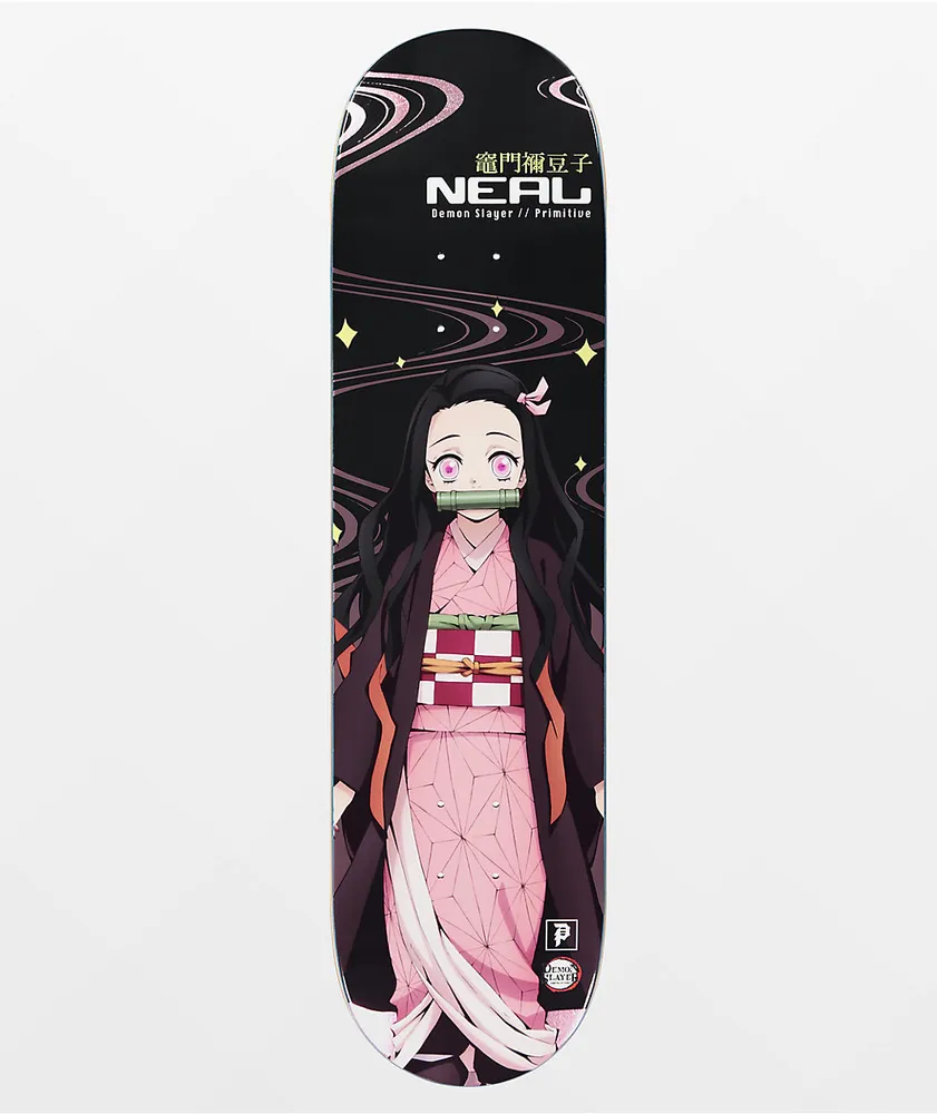Primitive x Demon Slayer Neal Nezuko 8.1" Skateboard Deck at Hamilton ...