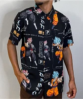 Primitive x Dragon Ball Super Goku Black Rose Versus Short Sleeve ...