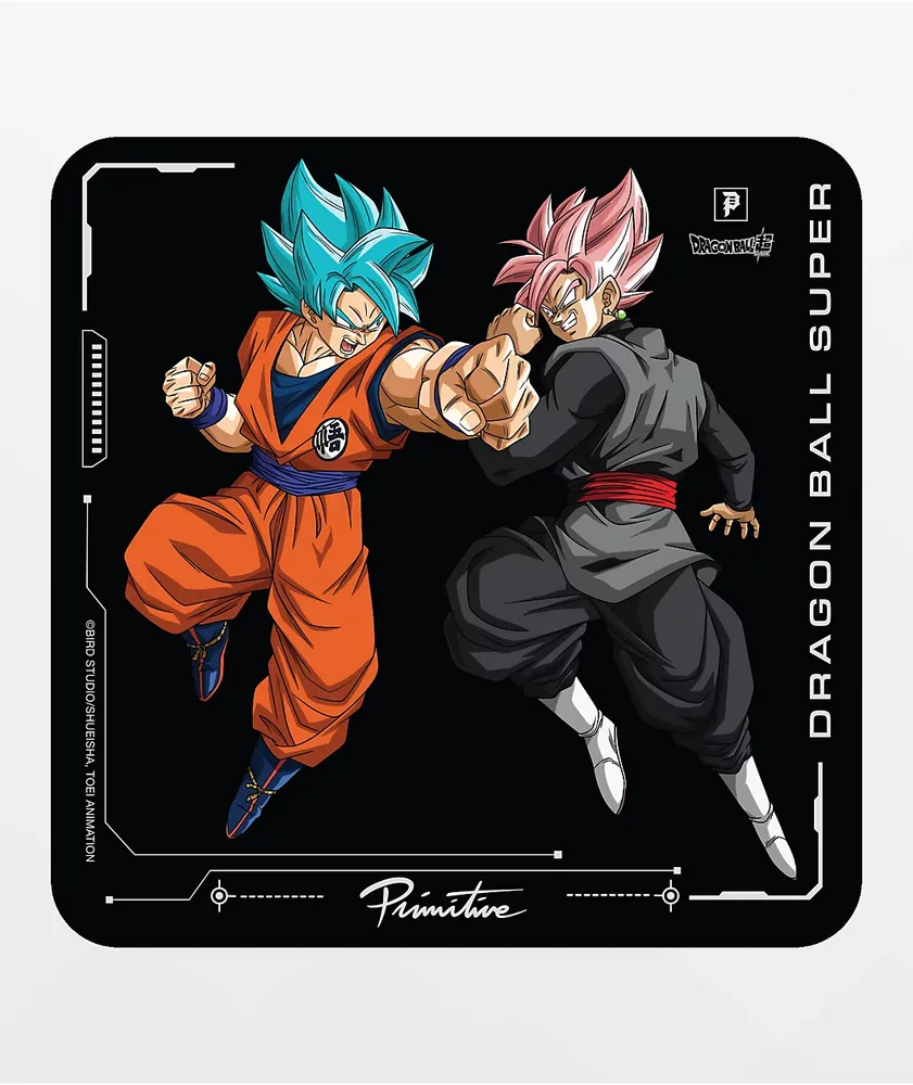 Primitive x Dragon Ball Super Goku Black Rose Versus Sticker | Bayshore ...