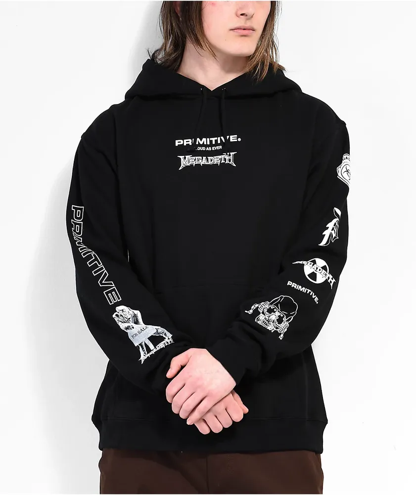 Primitive x Megadeth Loud Black Hoodie at Mall of America® in ...