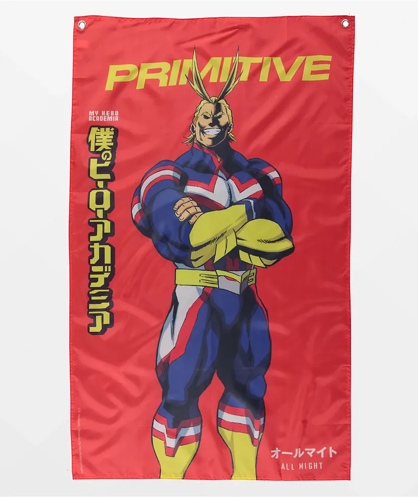 Primitive x My Hero Academia All Might Banner | Hamilton Place