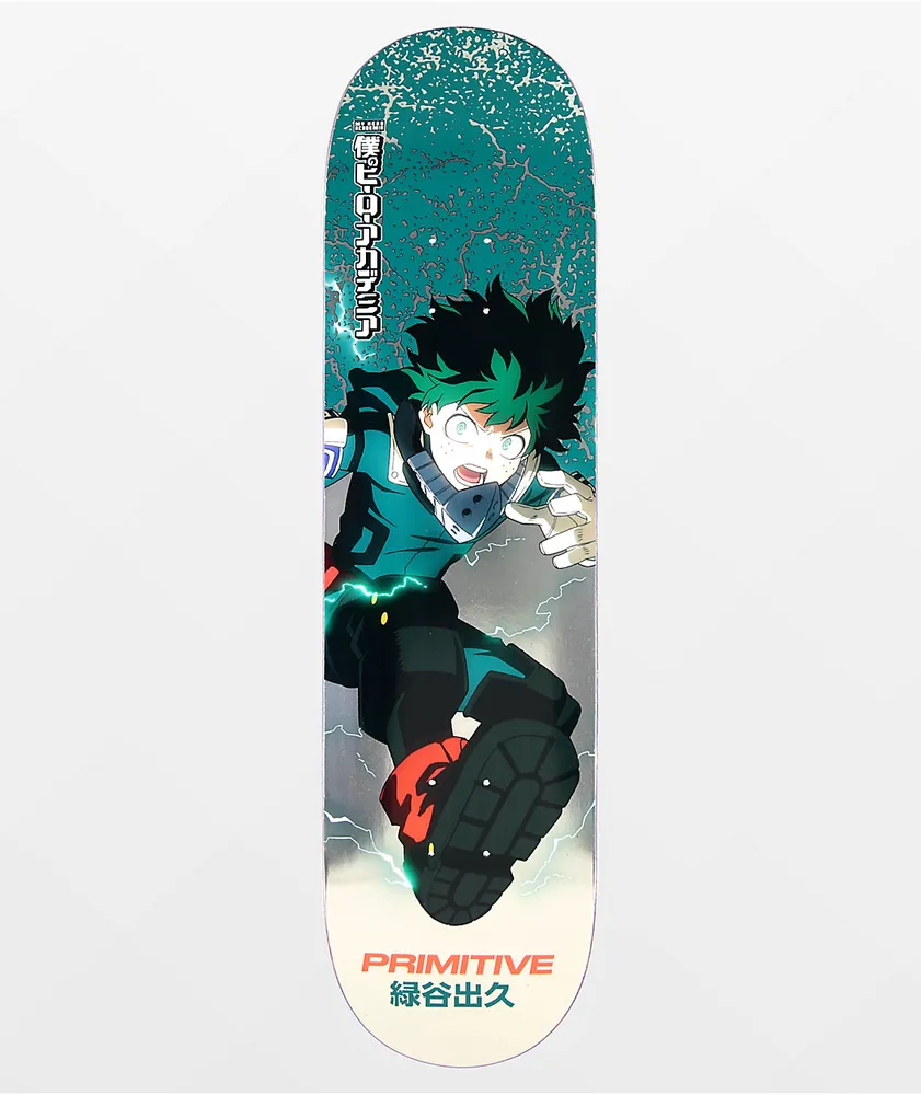 Primitive x My Hero Academia Full Cowl 8.25" Skateboard Deck | Hamilton ...