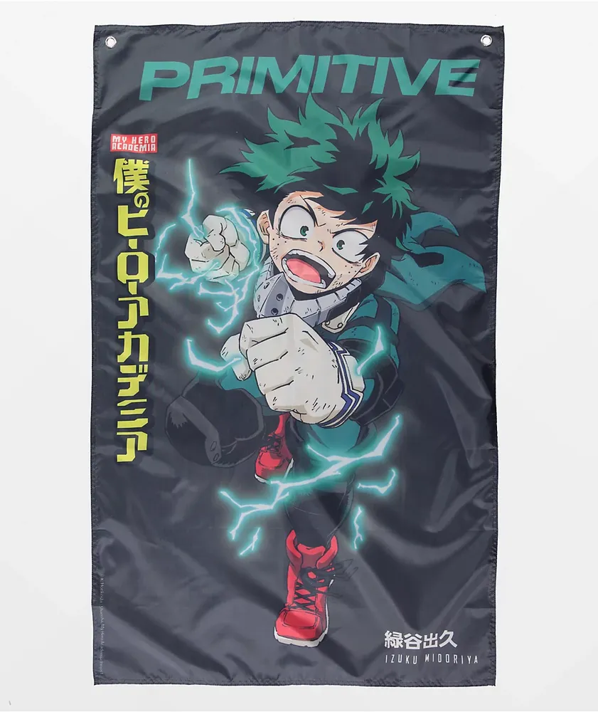 Primitive x My Hero Academia Izuku Midoriya Banner | Hamilton Place