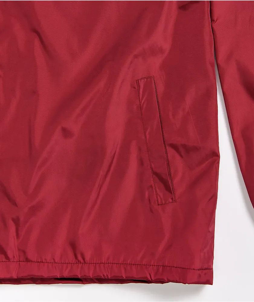 Primitive x Naruto Crows Burgundy Coaches Jacket | Mall of America®