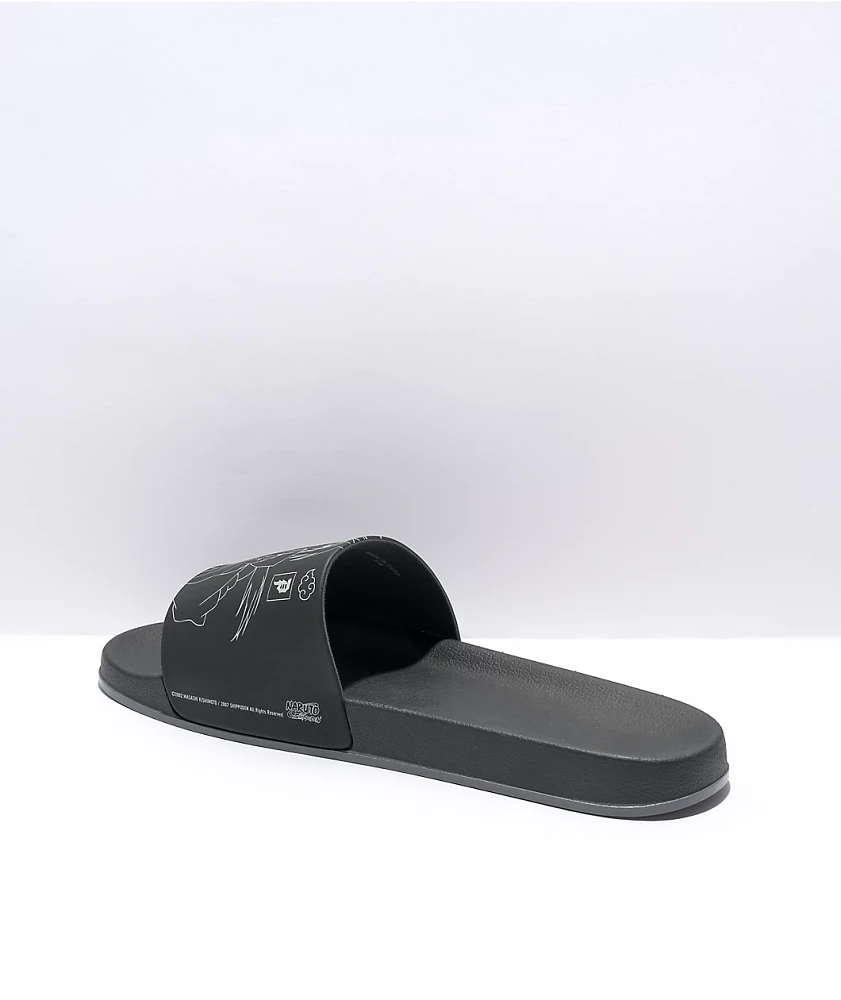 Primitive x Naruto Itachi Black Slide Sandals | Mall of America®