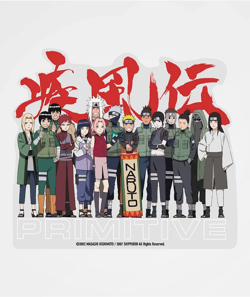Primitive x Naruto Leaf Village Sticker at Hamilton Place in ...