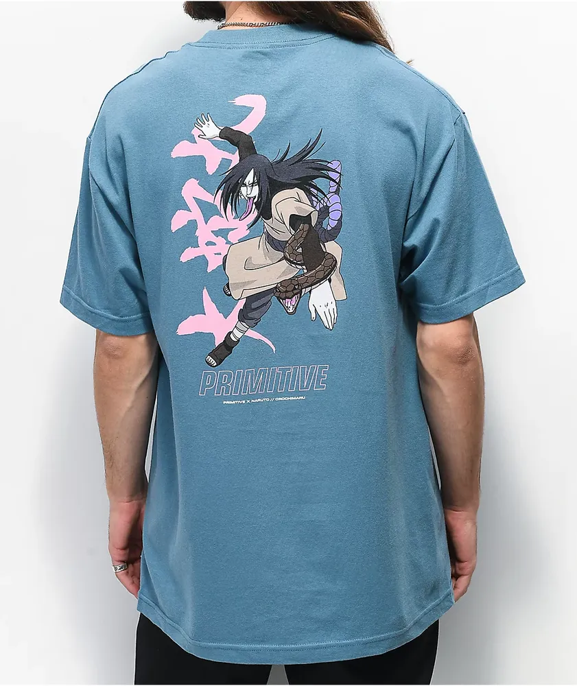 Primitive x Naruto Serpent Light Blue T-Shirt | Hamilton Place