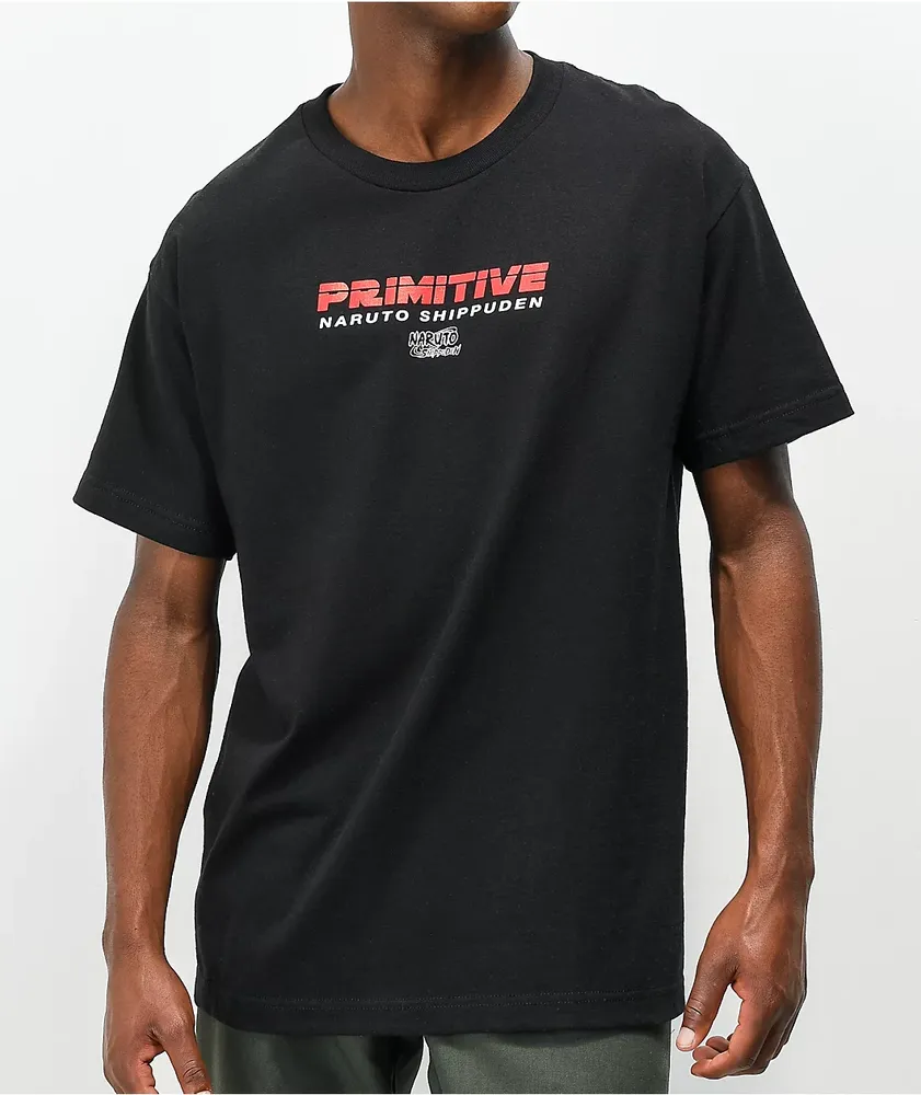 Primitive x Naruto Shippuden Itachi Uchiha Black T-Shirt at Mall of ...