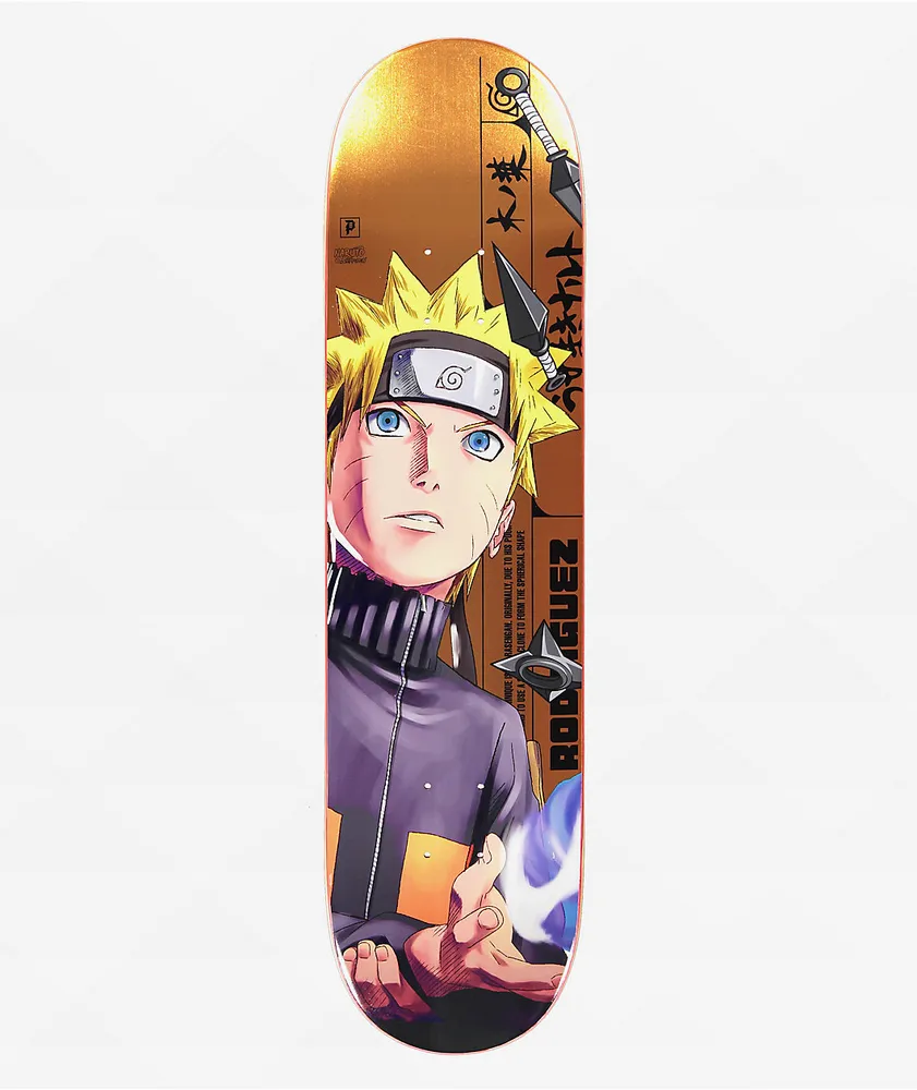 Primitive x Naruto Shippuden Rodriguez Hero 8.0" Skateboard Deck ...