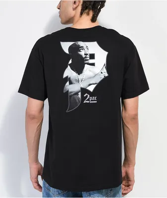 Primitive x Tupac Shine Black T-Shirt | Vancouver Mall Primitive x Tupac Shine Black T-Shirt | Vancouver Mall