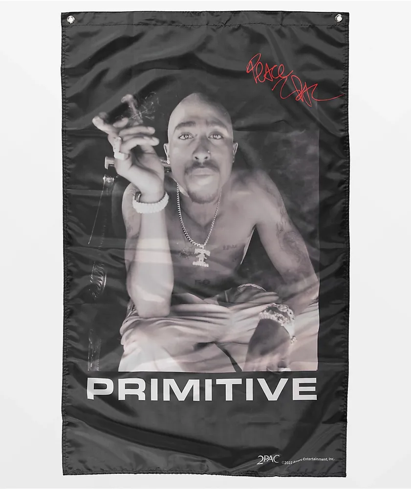 Primitive x Tupac Smoke Banner | Hamilton Place