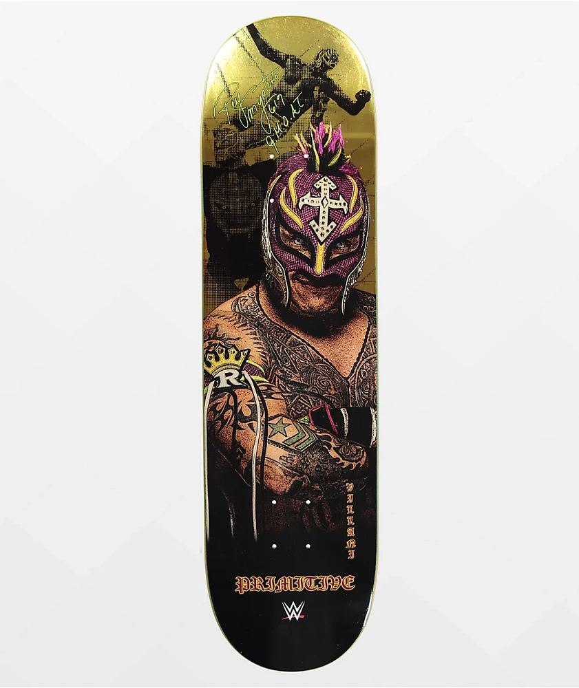 Primitive x WWE Villani Mysterio 8.5" Skateboard Deck | Hamilton Place