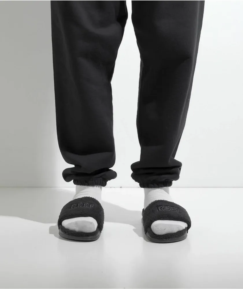 REEF One Chill Black Slide Sandals | Mall of America®