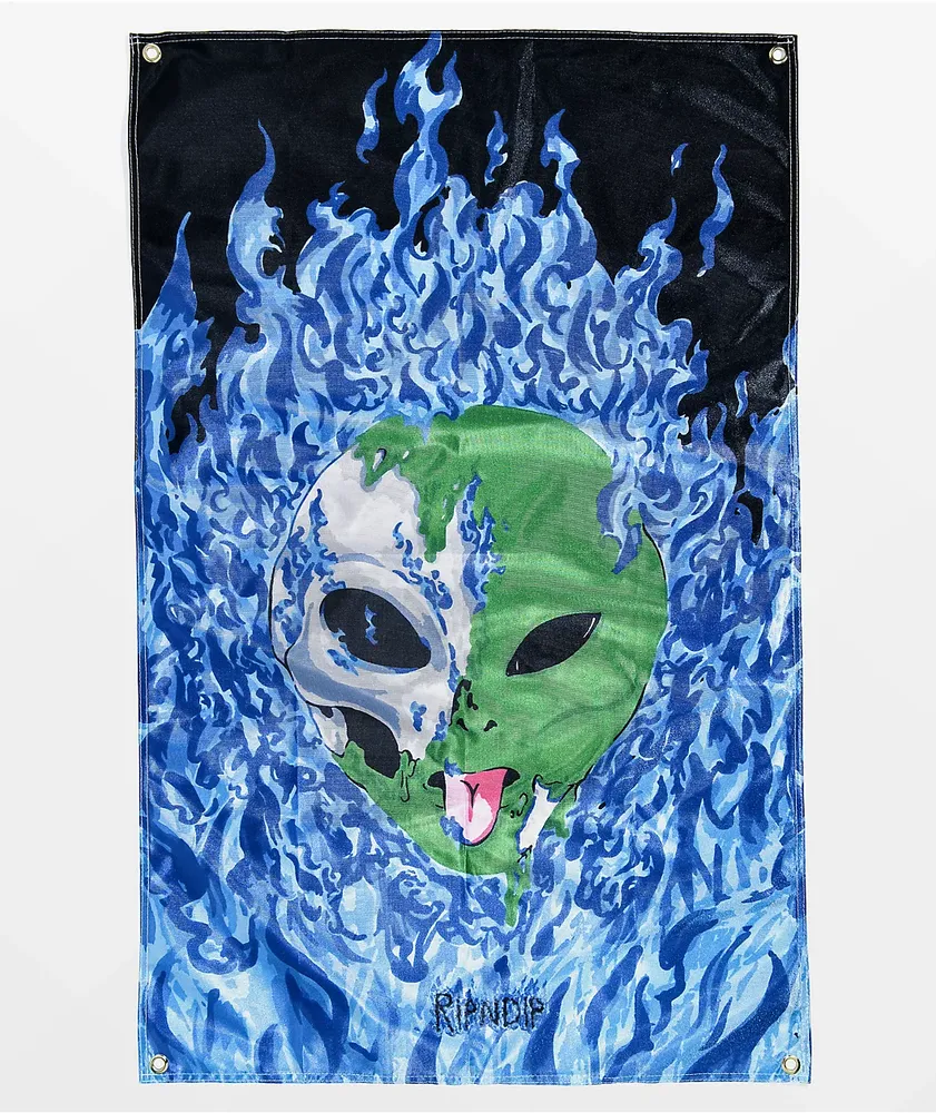 RIPNDIP Alien In Heck Banner | Hamilton Place