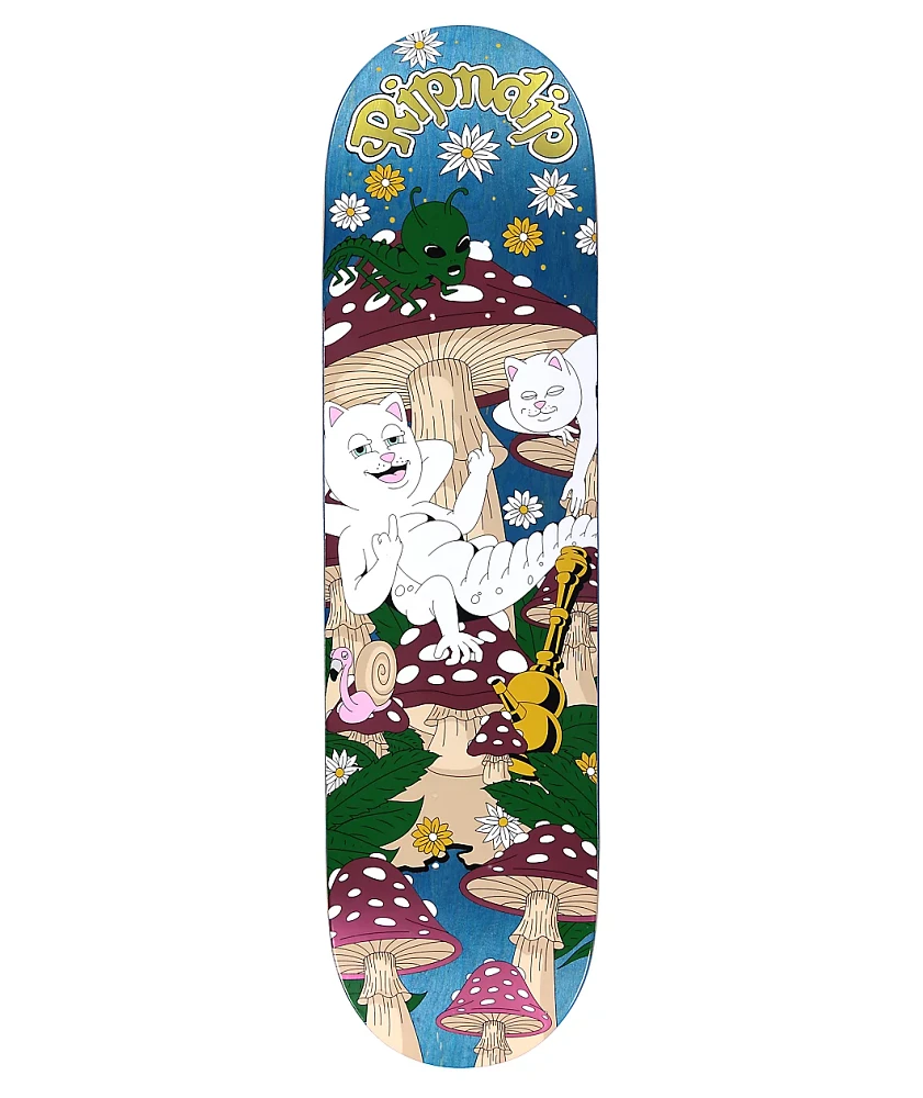 RIPNDIP Caterpillar Garden 8.25" Skateboard Deck | Hamilton Place