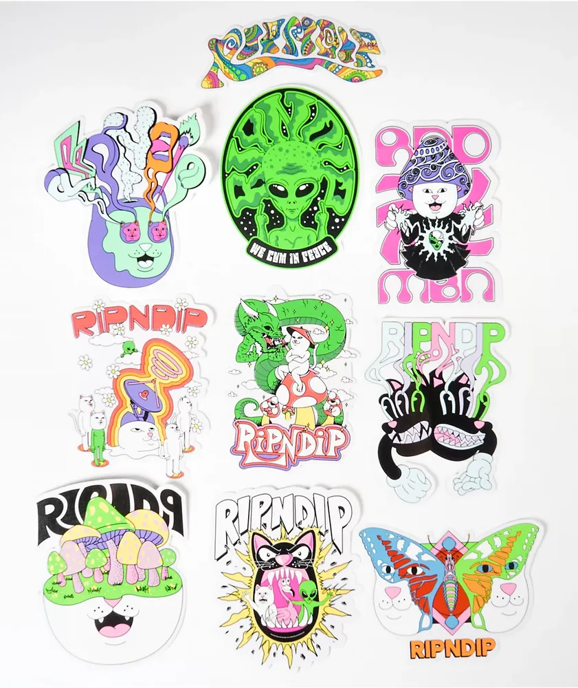RIPNDIP Tribe Sticker Pack at Hamilton Place in Chattanooga, TN