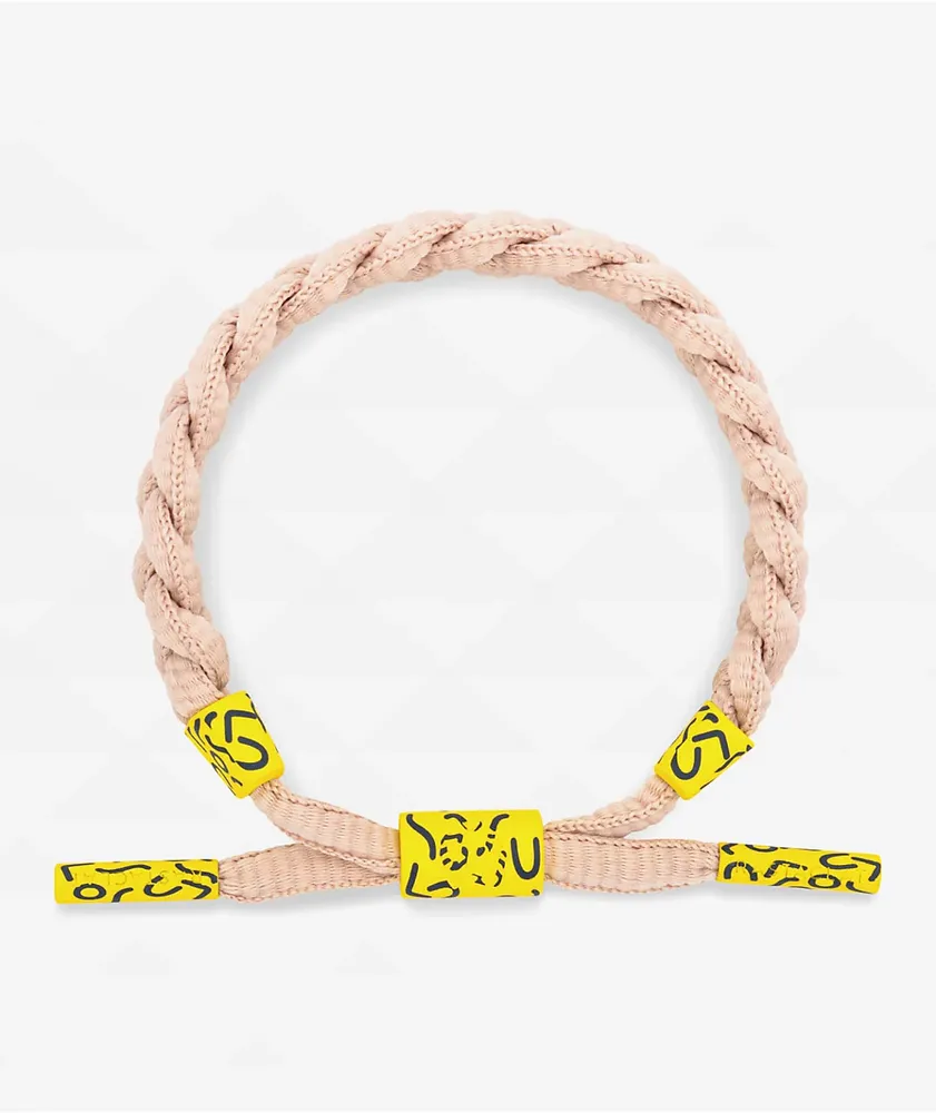Rastaclat Far Beam Tan Braided Bracelet | Mall of America®
