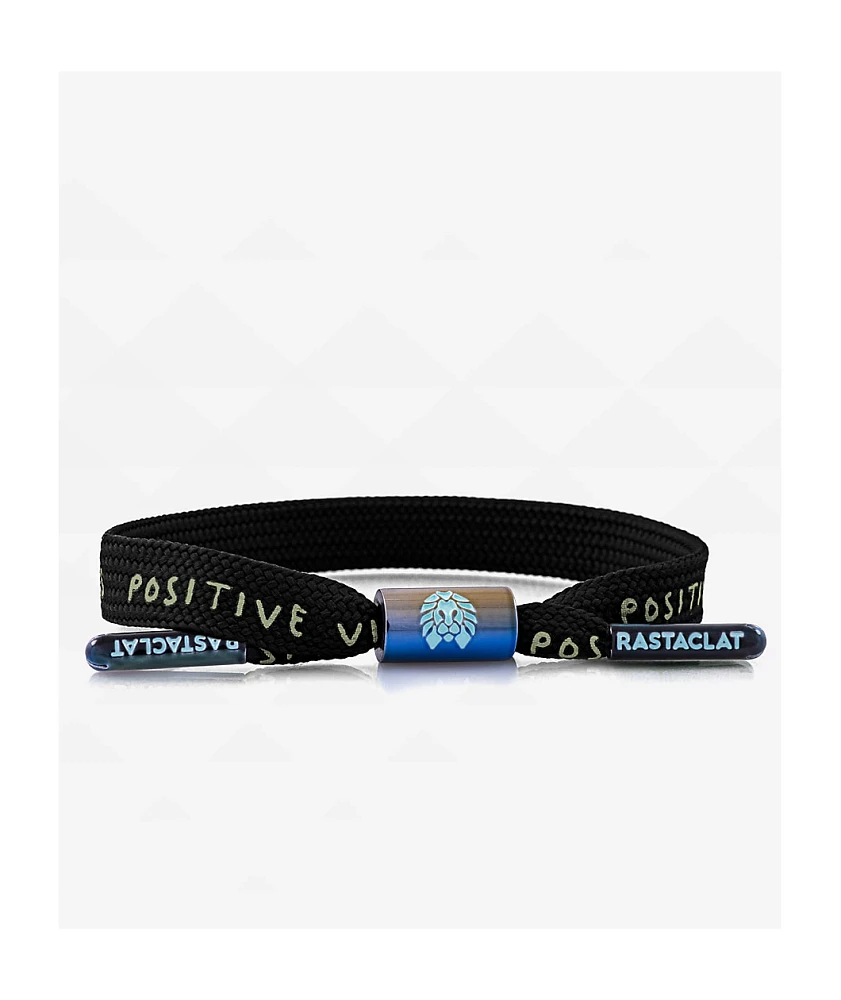 Rastaclat Iridescent Vibes Black Shoelace Bracelet | Hamilton Place