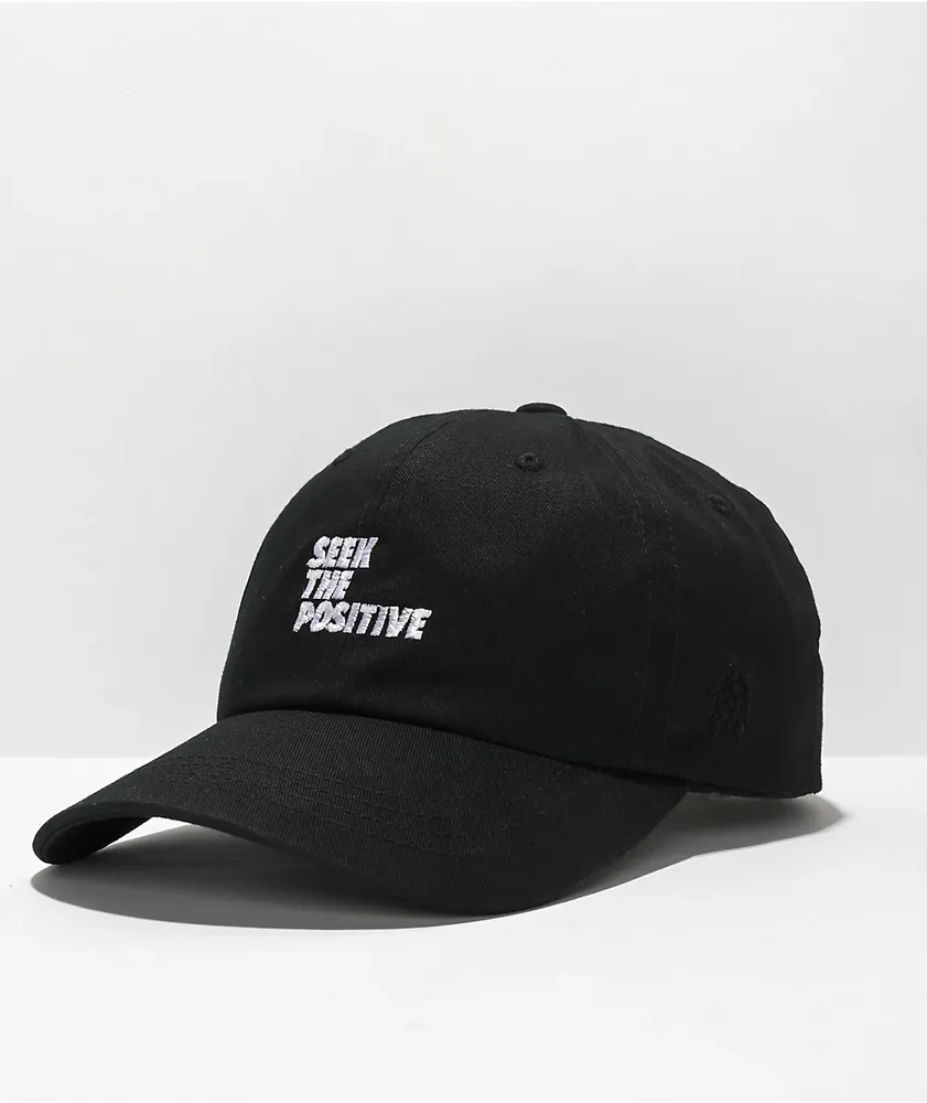 Rastaclat Slogan Black Strapback Hat | Hamilton Place