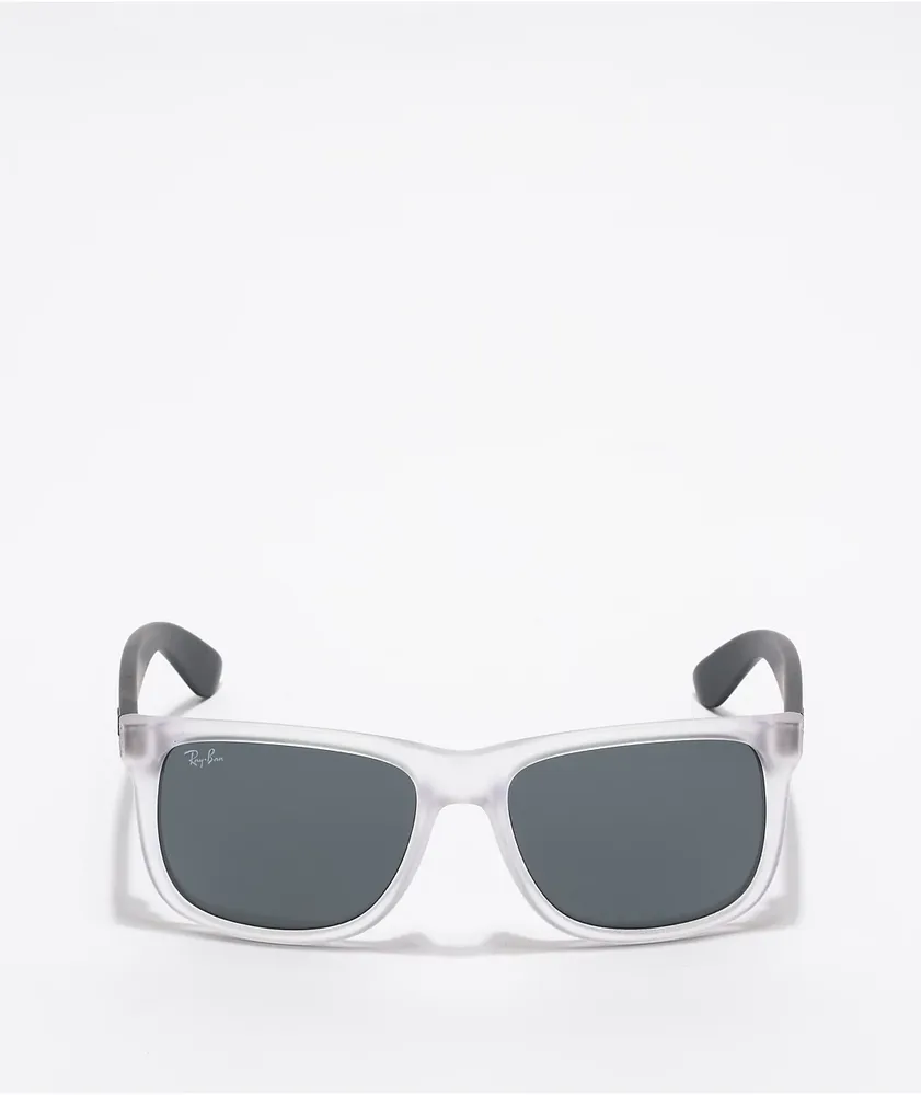 Ray-Ban Justin Transparent & Black Sunglasses | Mall of America®