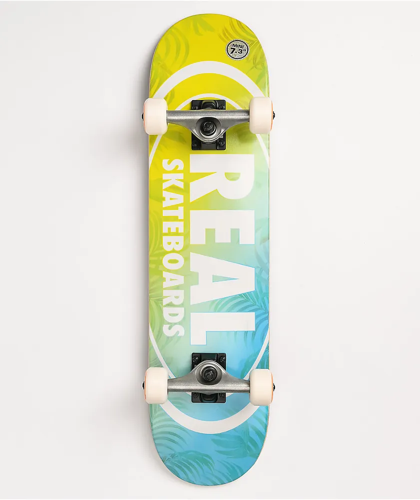 Real Island Oval 7.3" Mini Skateboard Complete | Hamilton Place